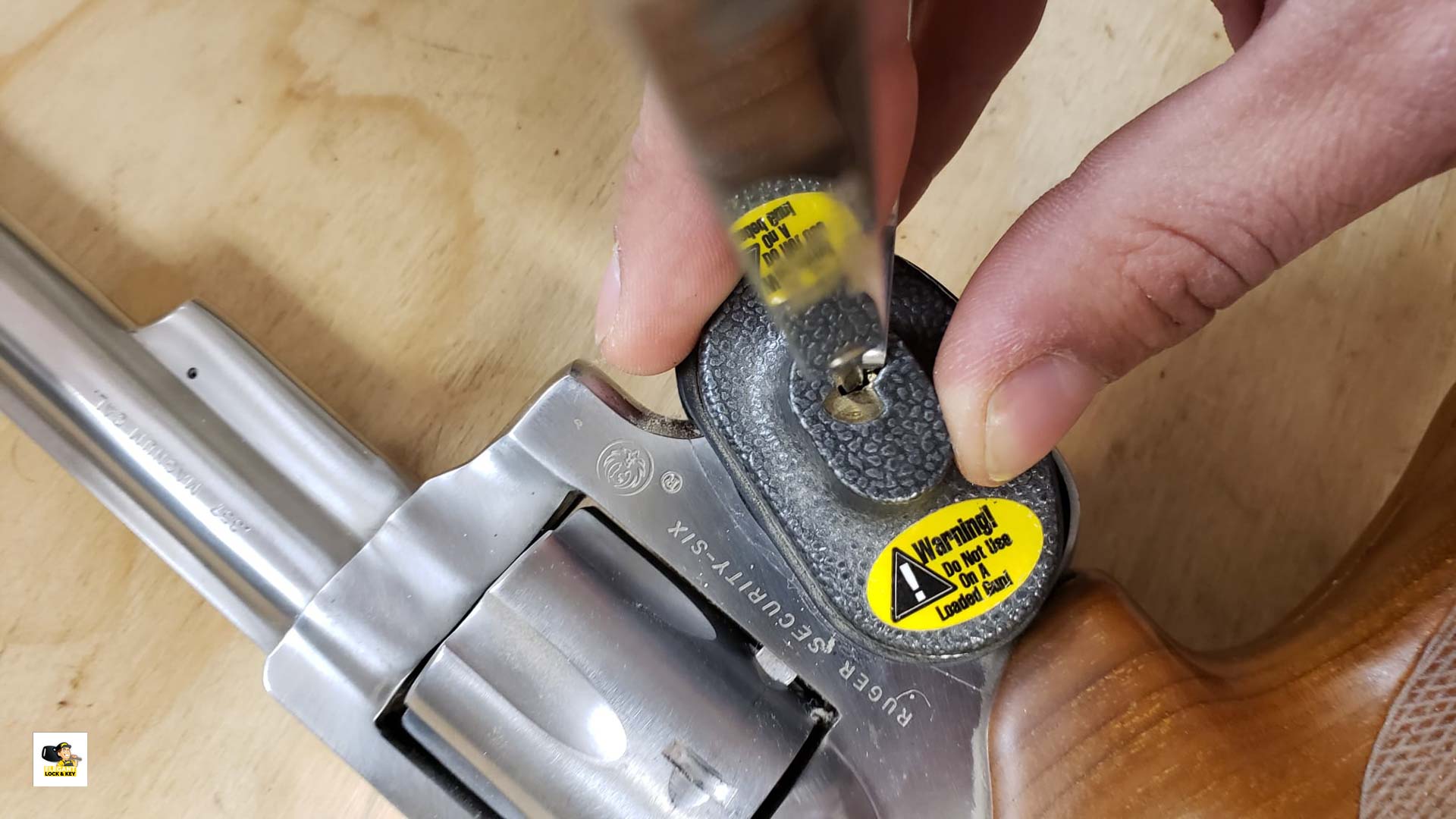 When Sheriff Tony's revolver locked out - Elegant Lock & Key